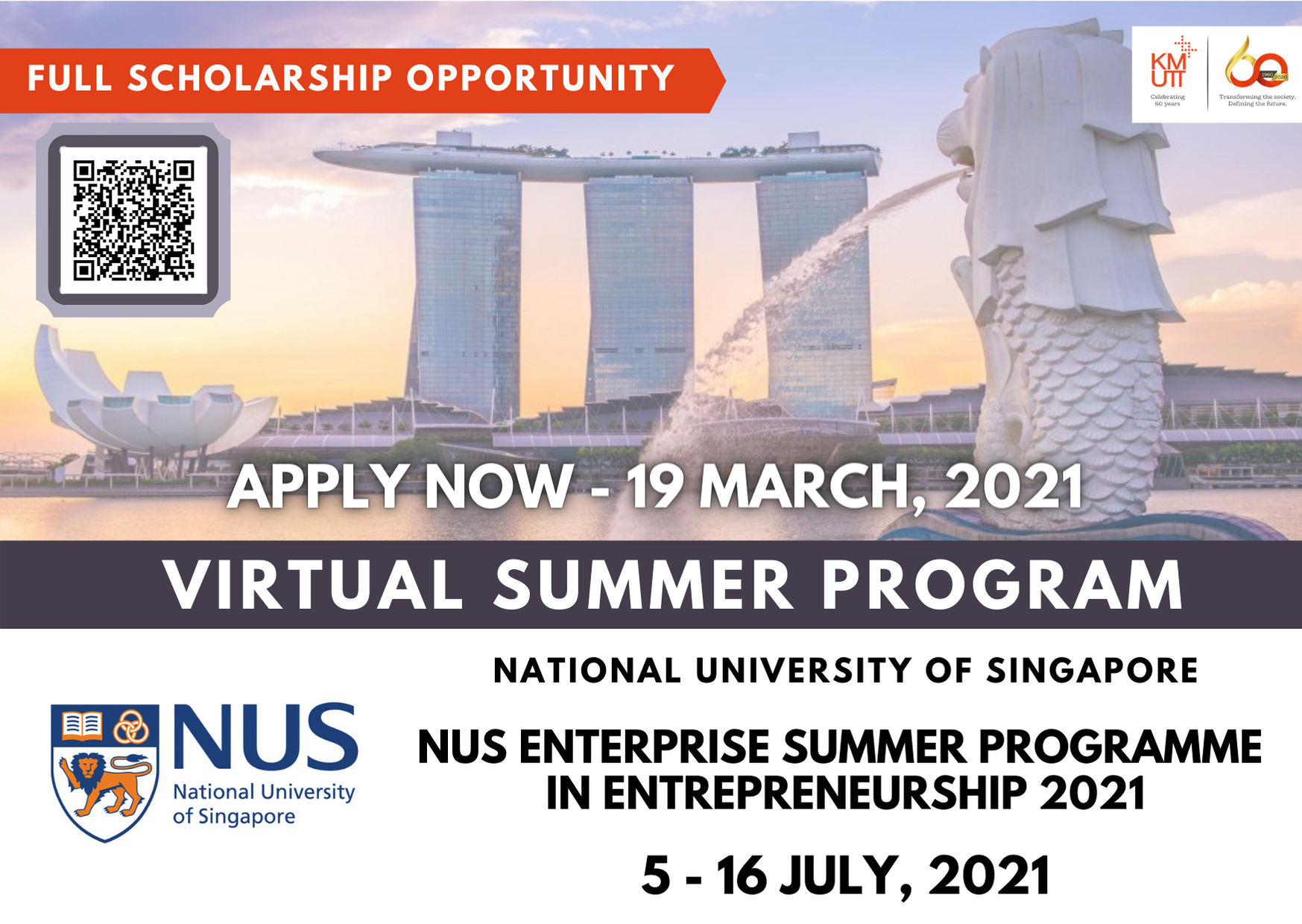 NUS Enterprise Summer Programme in Entrepreneurship 2021 ...