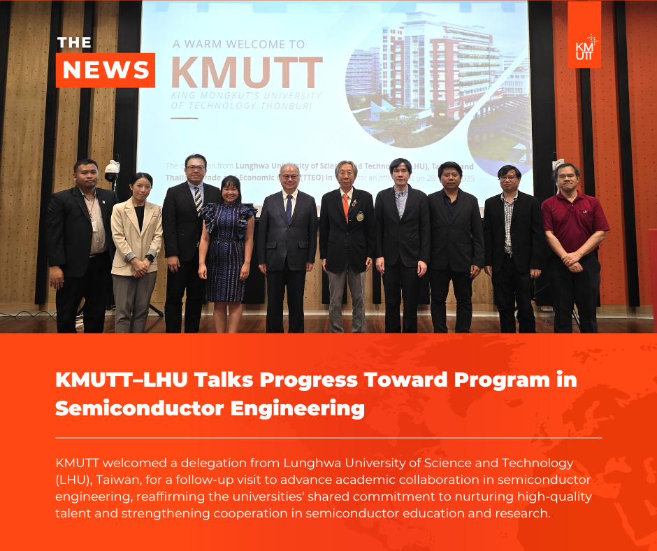 KMUTT–LHU Talks Progress Toward Program in Semiconductor Engineering - Internationalization
