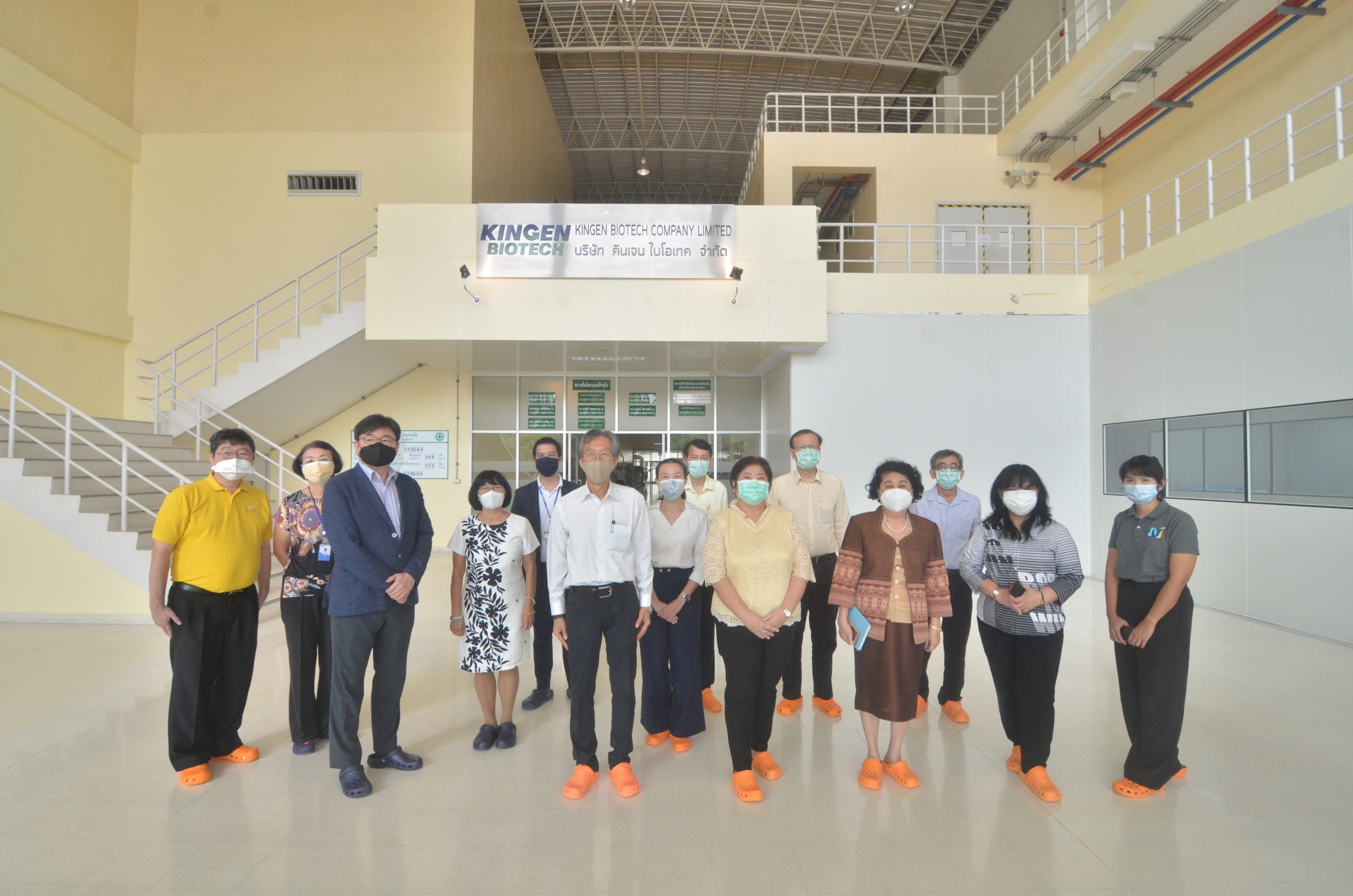 มจธ. ให้การต้อนรับ สถาบันวัคซีนแห่งชาติ เยี่ยมชมความก้าวหน้าโครงการ ...