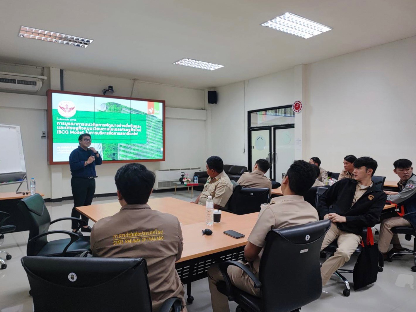 หลักสูตร ESS อบรมเชิงปฏิบัติการ ให้กับนายสถานีรถไฟ ระดับคุณวุฒิวิชาชีพชั้น 6 - KMUTT