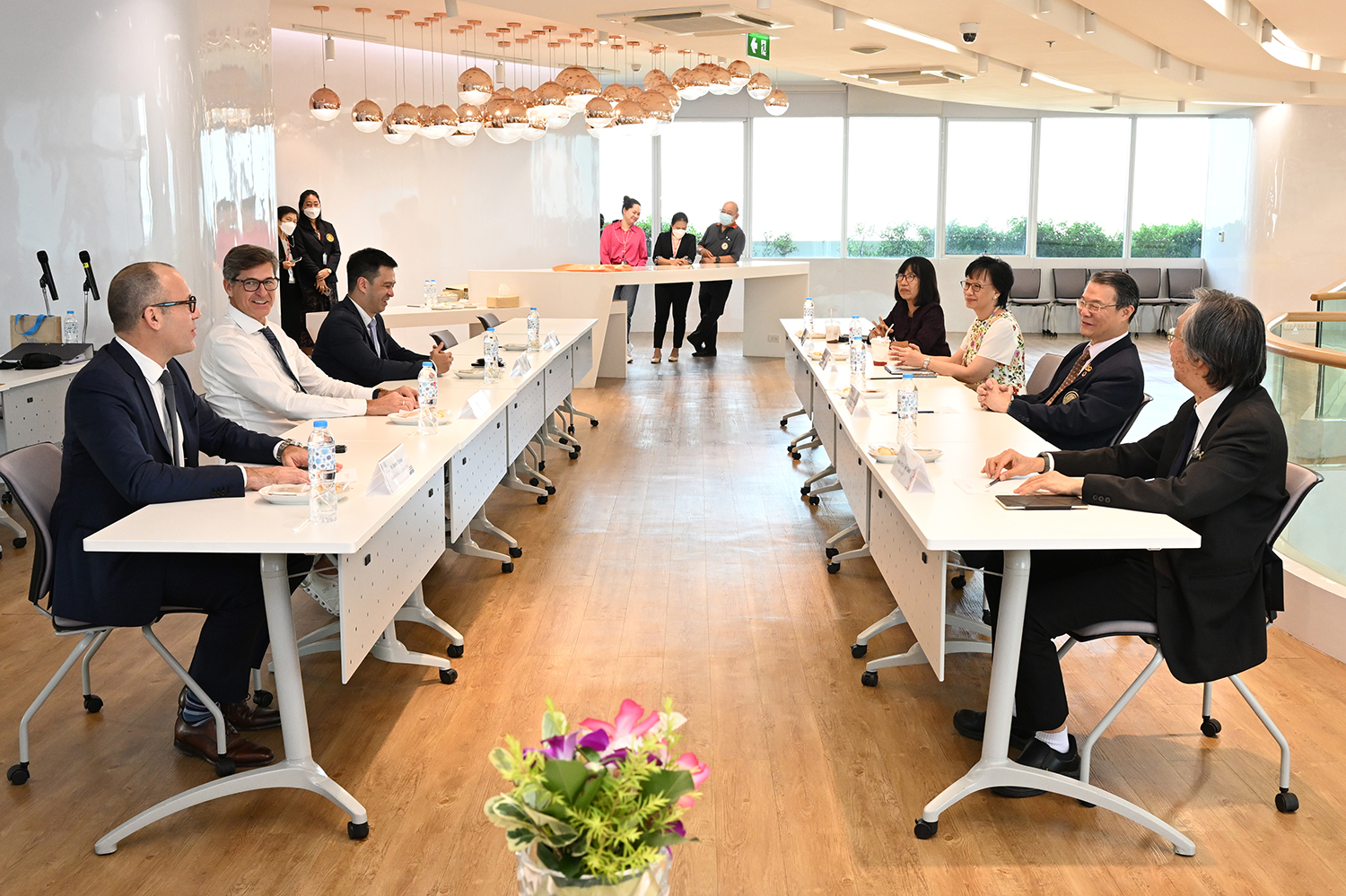 KMUTT signed a contract with Twogene Company Limited to rent a building ...