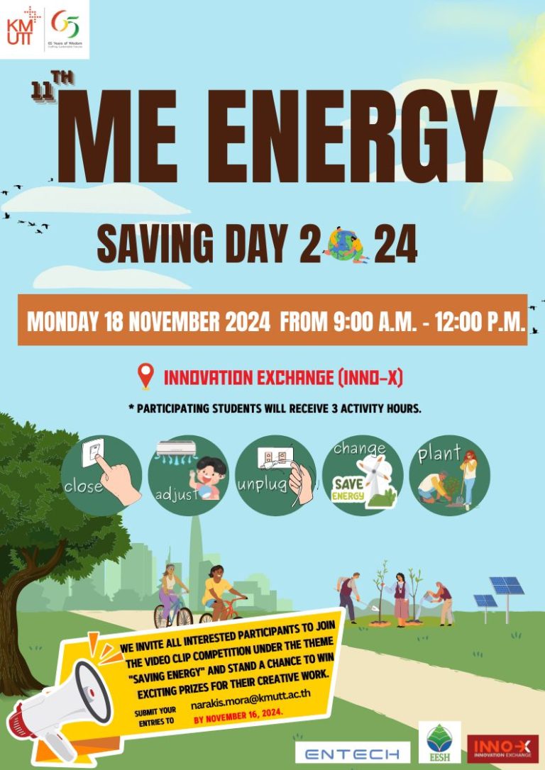 ME Energy Saving Day 2024 - KMUTT