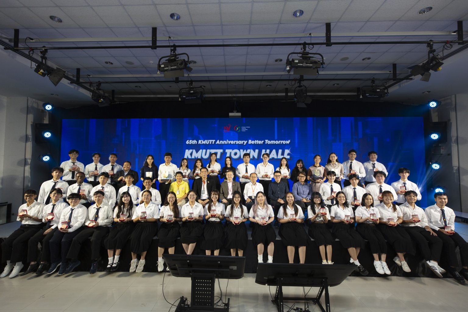 “65th KMUTT Anniversary Better Tomorrow: KMUTT TOWN HALL” พื้นที่แลกเปลี่ยนความคิดเห็นระหว่าง ...