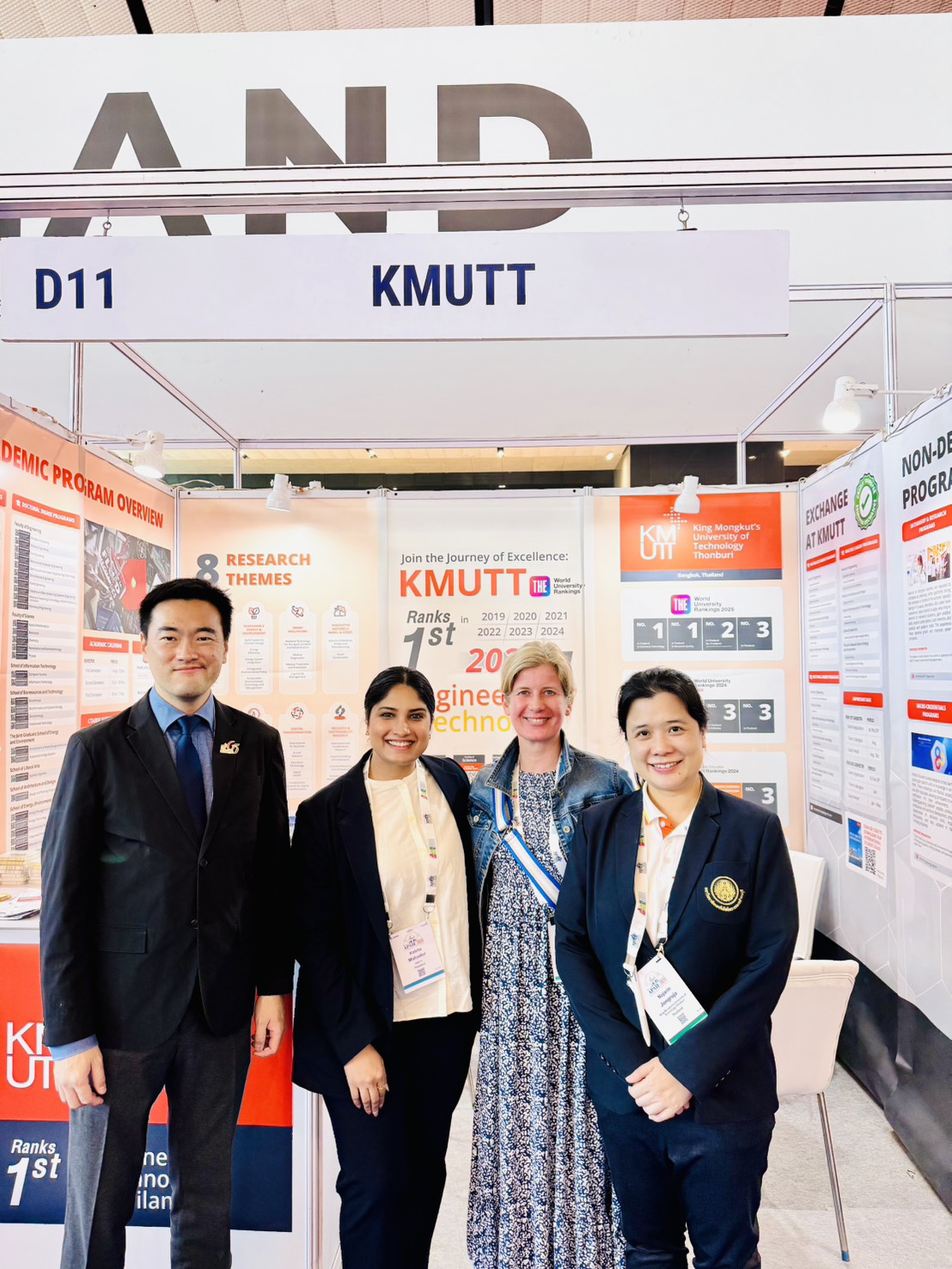 KMUTT Participated in APAIE 2025 Conference in Delhi, India - KMUTT