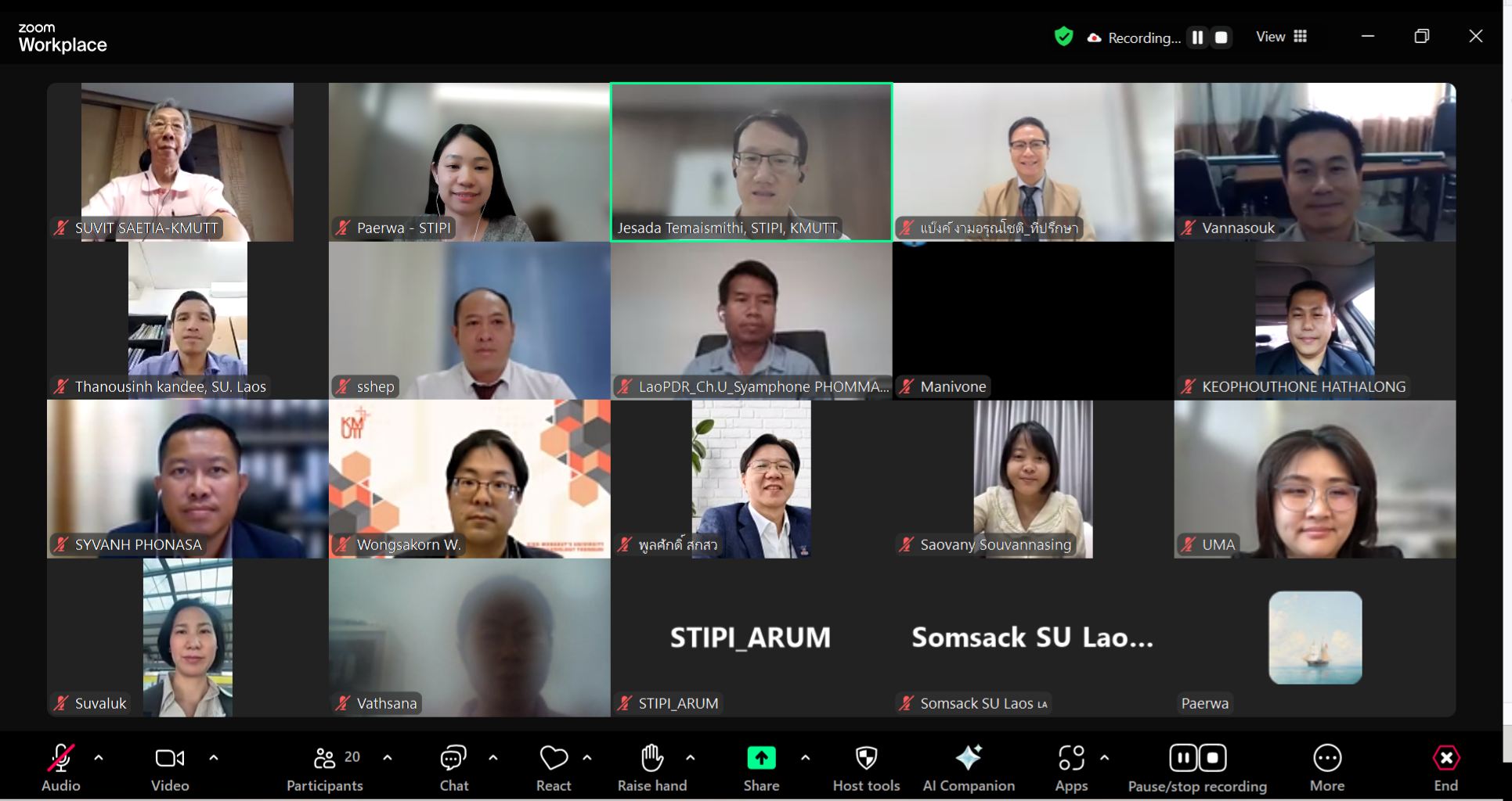 Policy Recommendations Presentation: Research Management and Capacity Building (Batch 2) - KMUTT